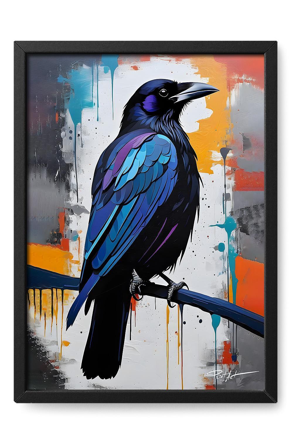 Modern Raven – Print-artbg